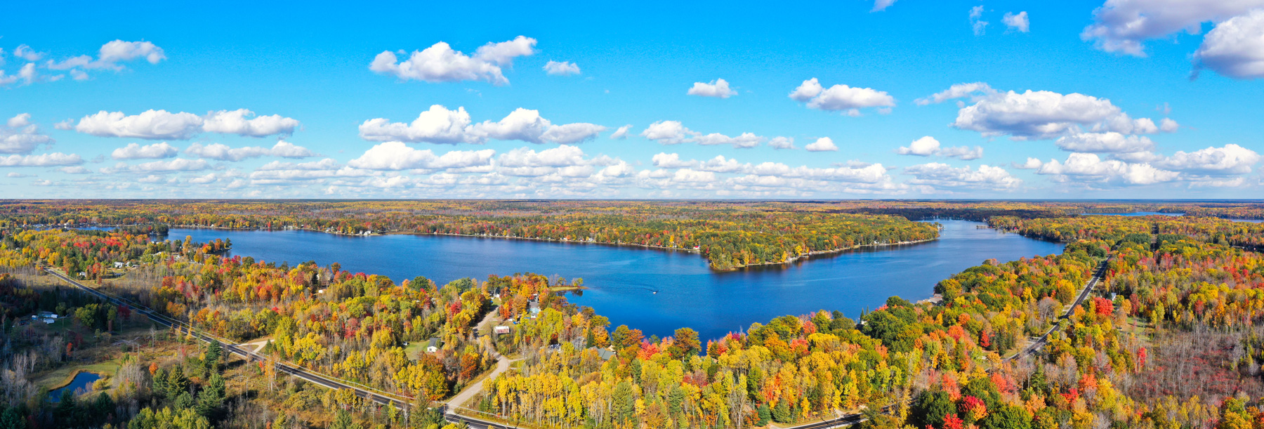 Long Lake Fall 004 ~ Dyer Drone